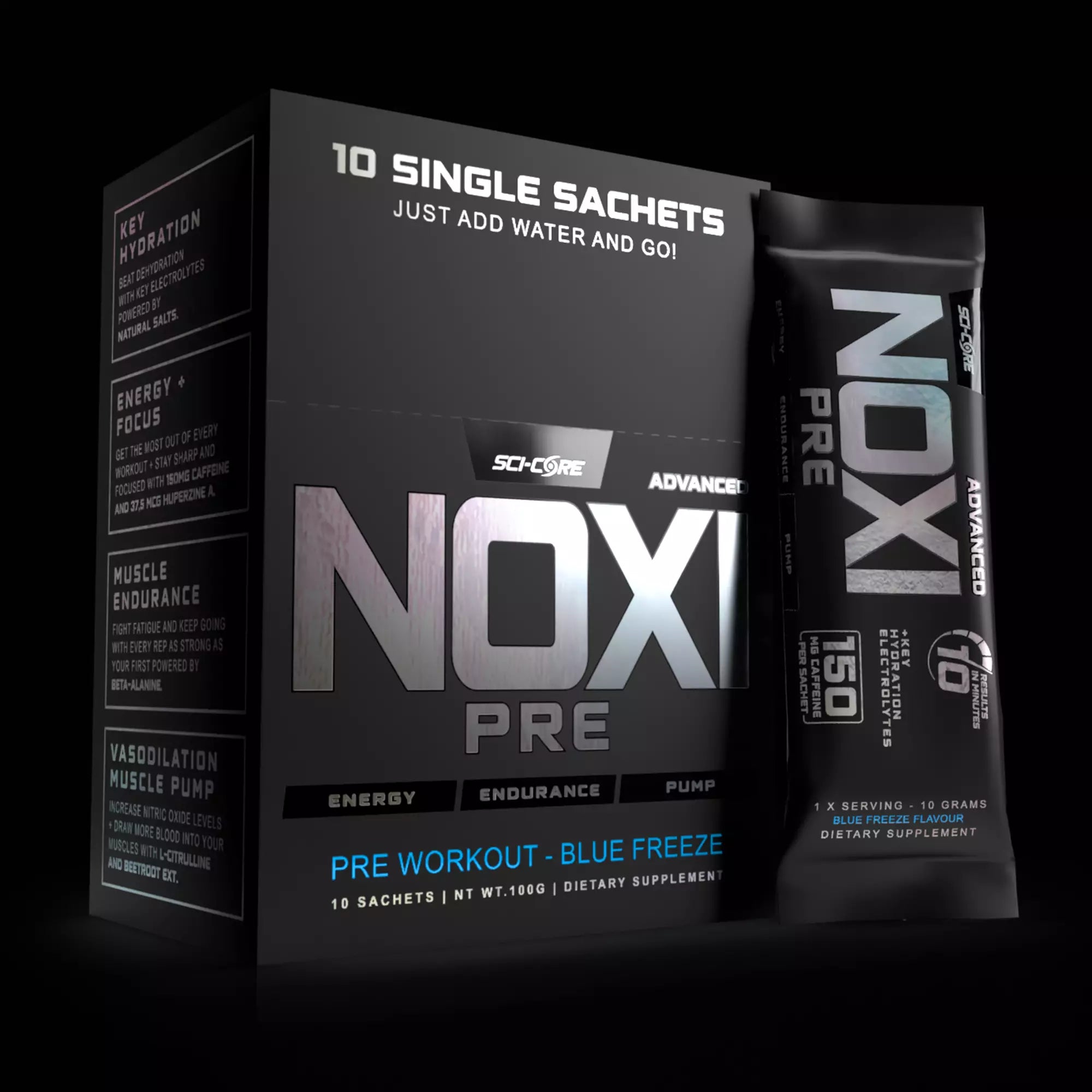 NOXI PRE 10 x single serving sachets – SCI-CORE