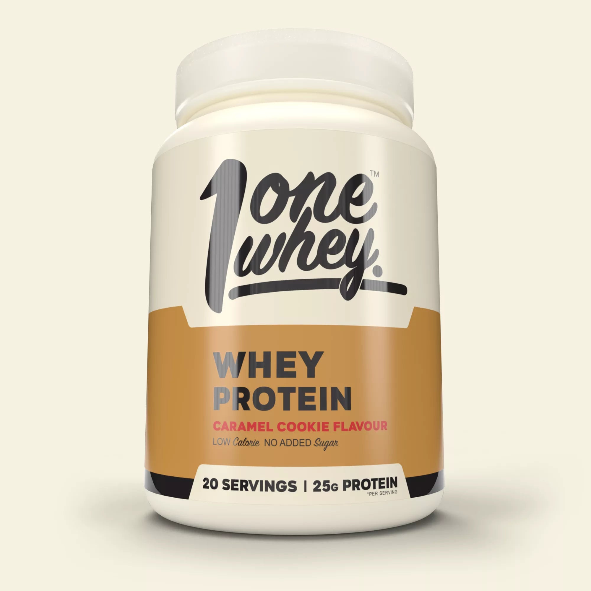 ONE WHEY Whey Protein - Caramel Cookie (retsock 24 oct) – SCI-CORE