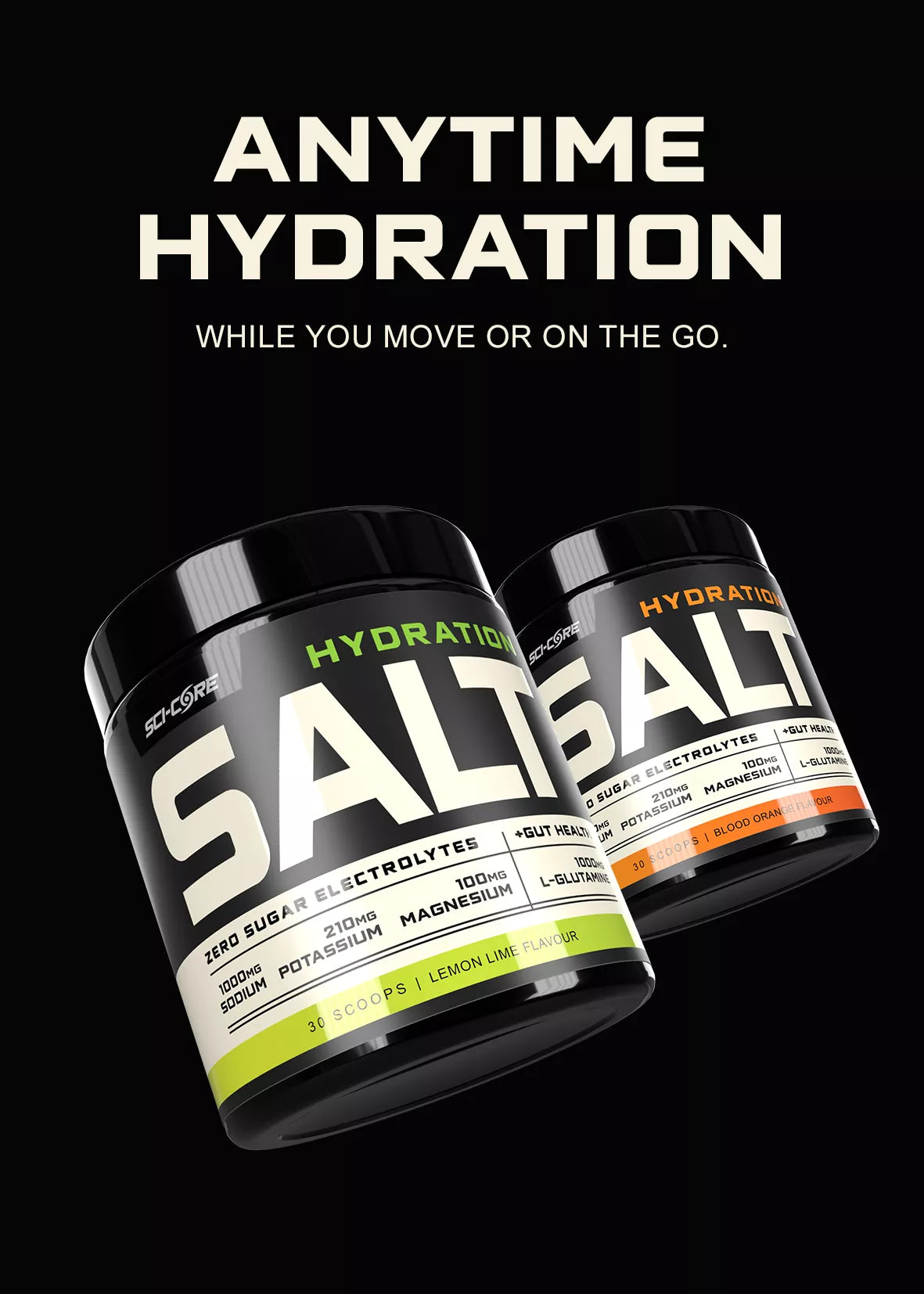 HYDRATION SALT Lemon Lime flavour – SCI-CORE