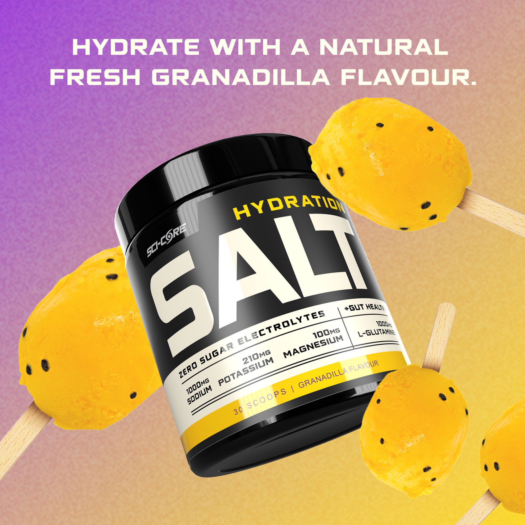 HYDRATION SALT Granadilla Flavour – SCI-CORE
